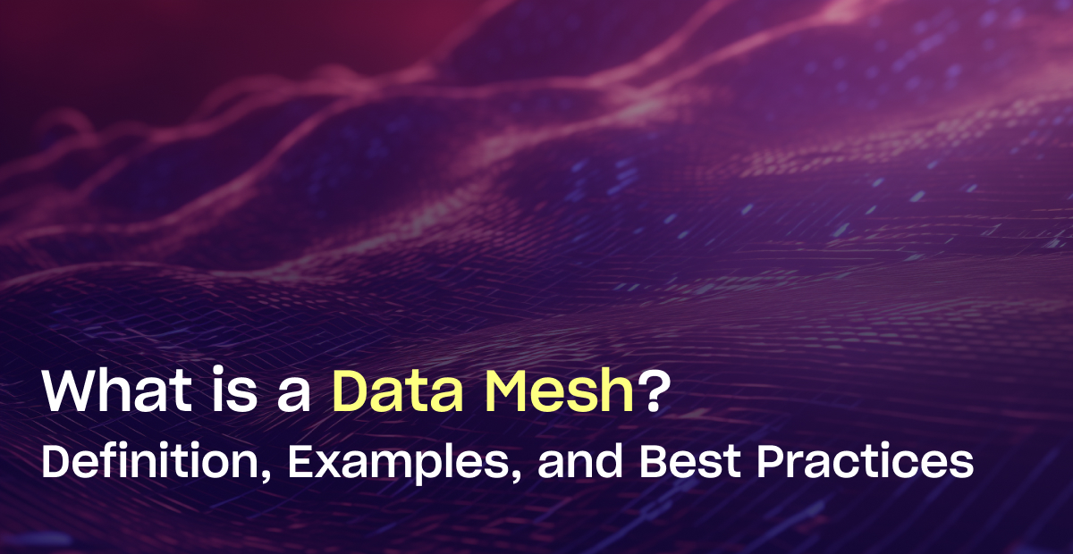 What is a Data Mesh? Definition, Examples, and Best Practices | Metaplane